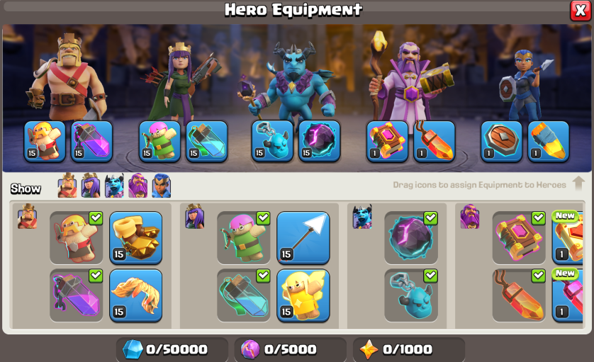 The Blacksmith: Hero Equipment & Ore | Supercell Support Portal