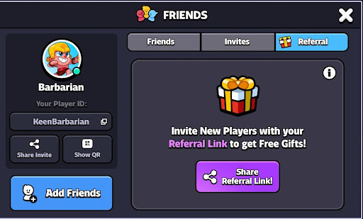 Friends & Referrals | Supercell Support Portal